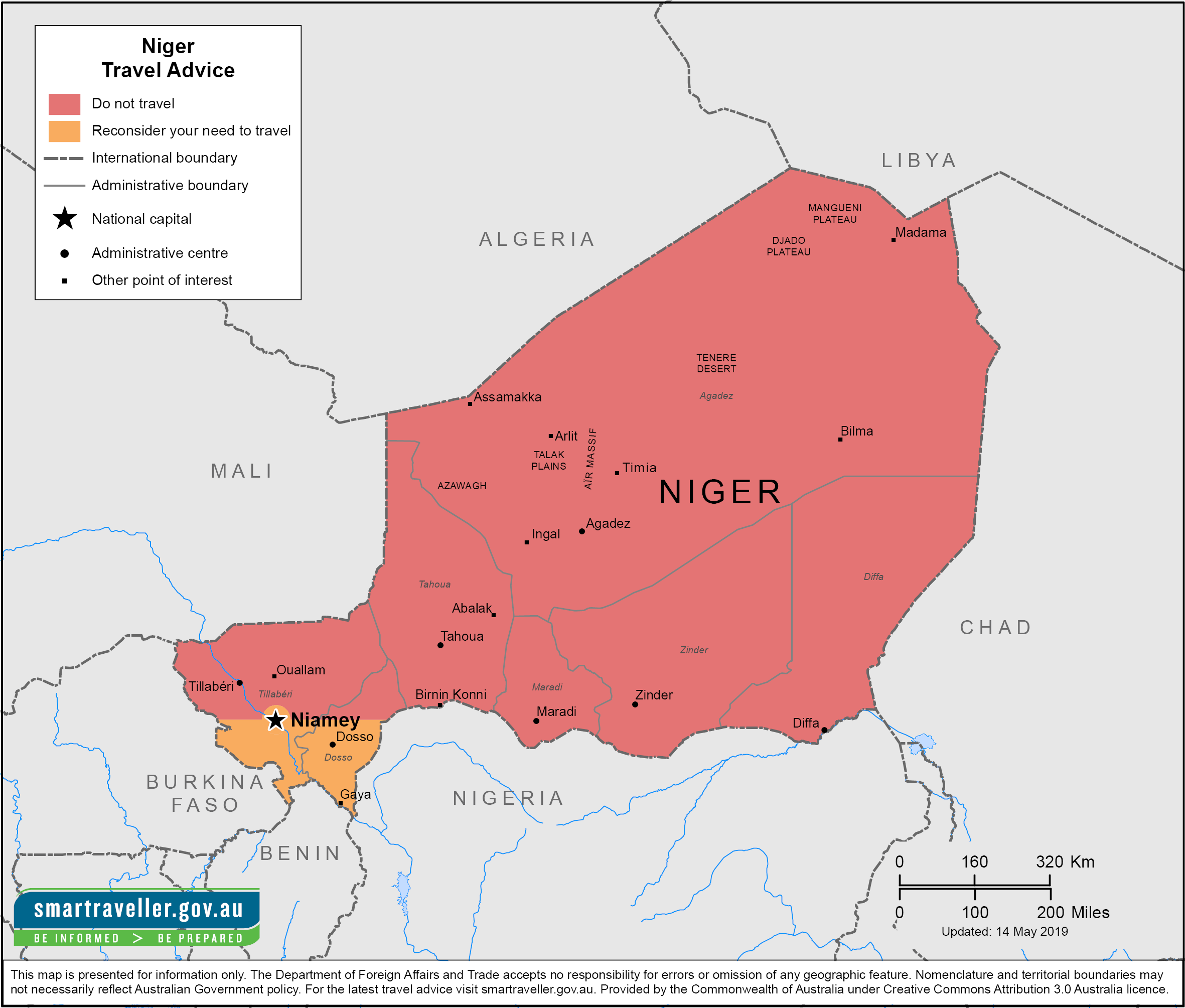 Top 98+ Pictures Where Is Niger Located On The World Map Superb