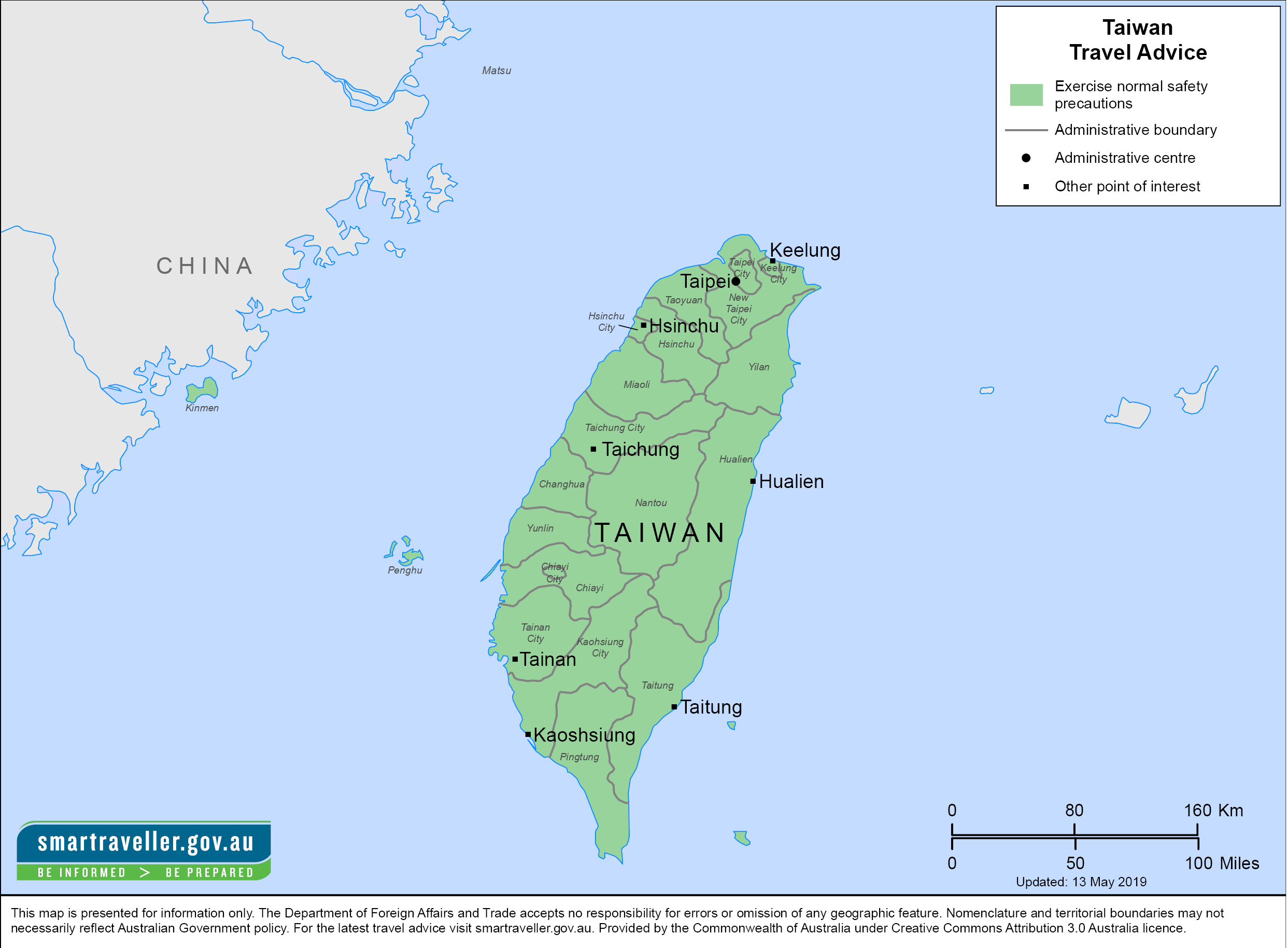 Taiwan Travel Advice & Safety | Smartraveller
