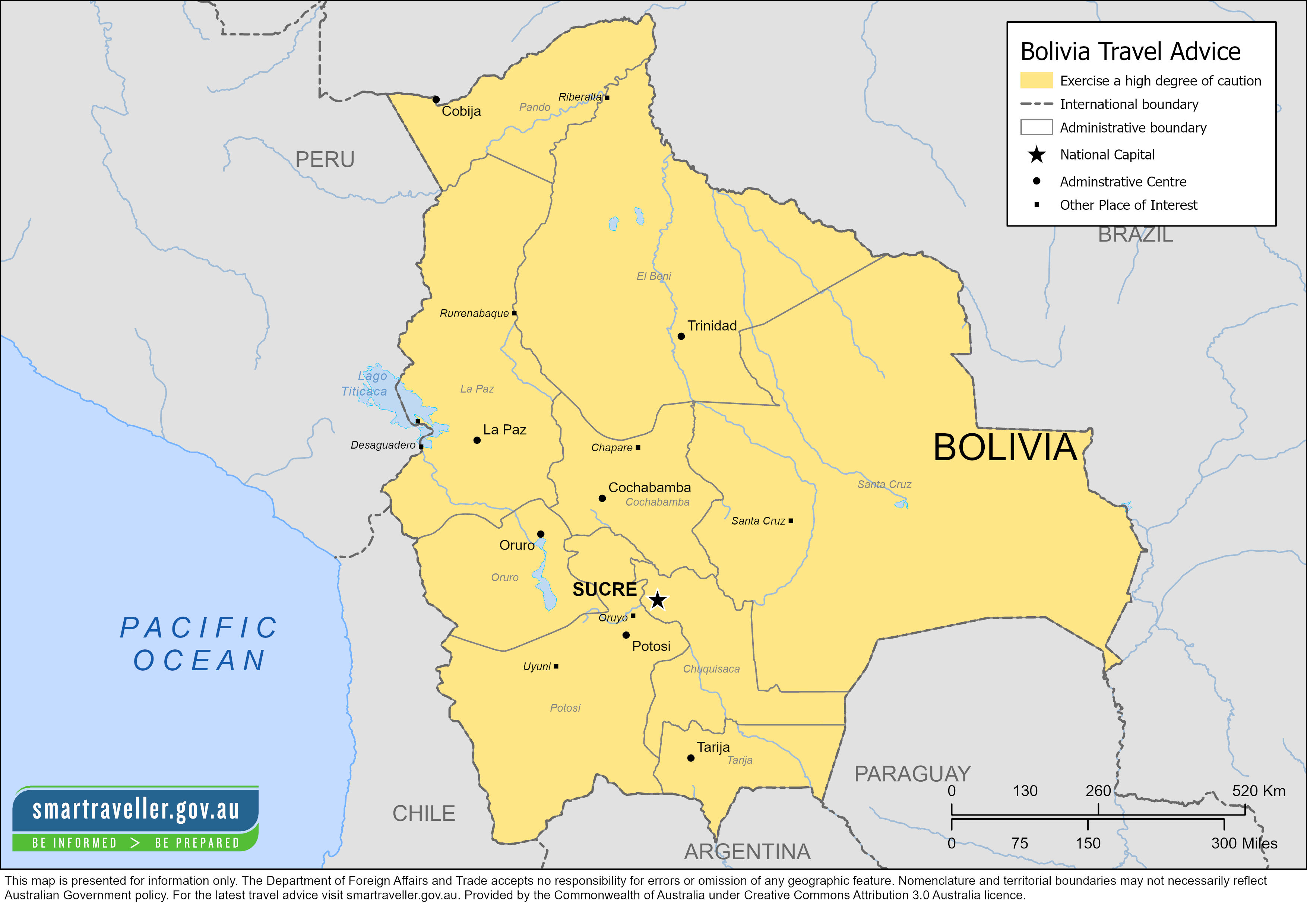 Bolivia Travel Advice & Safety | Smartraveller