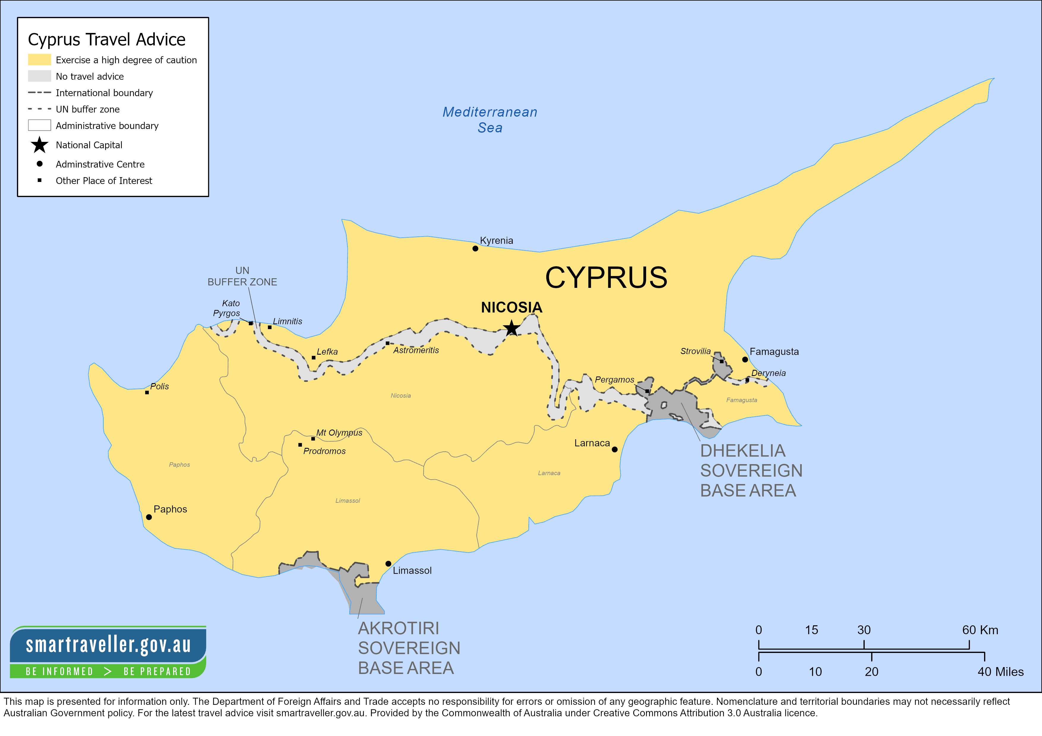 Cyprus Travel Advice And Safety Smartraveller