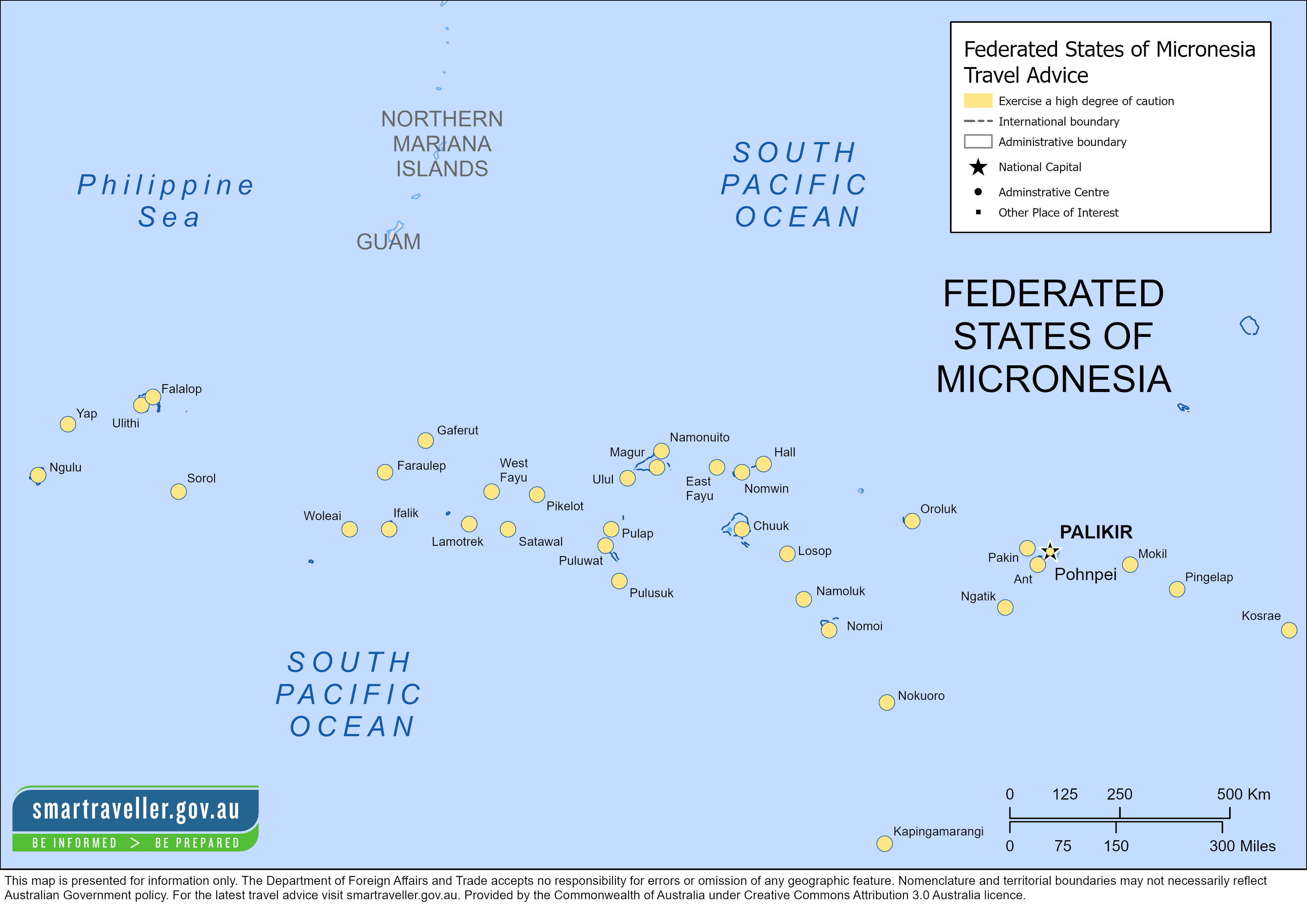 Micronesia Travel Advice & Safety | Smartraveller