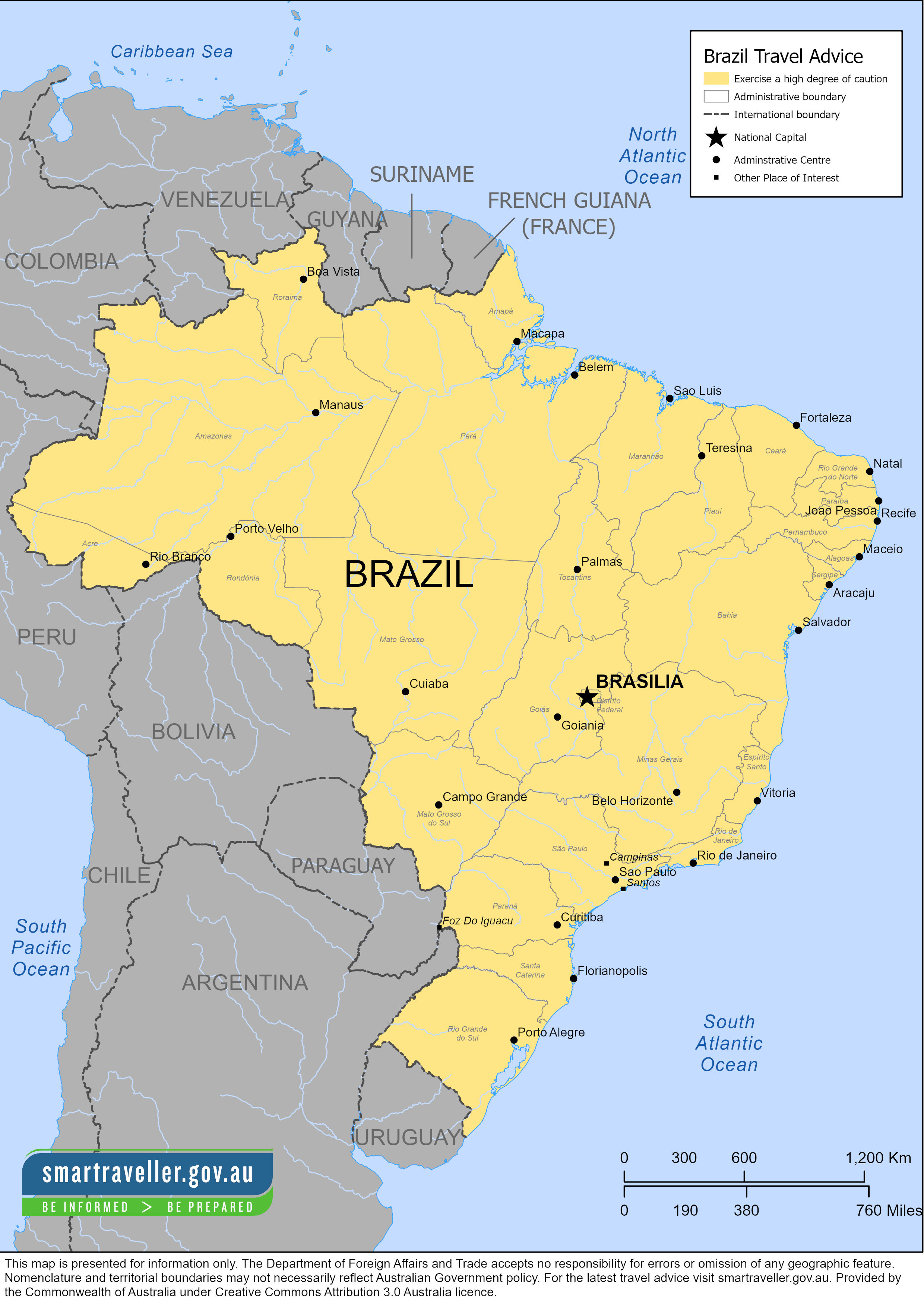 Brazil Travel Advice & Safety | Smartraveller