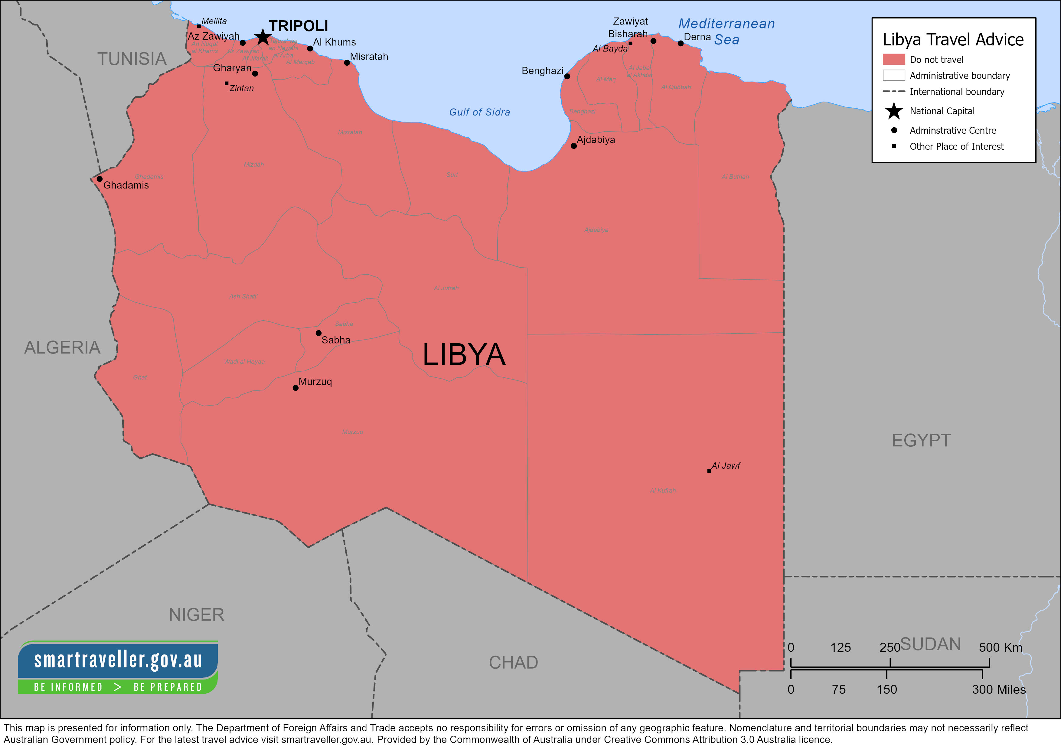 Libya Travel Advice & Safety | Smartraveller