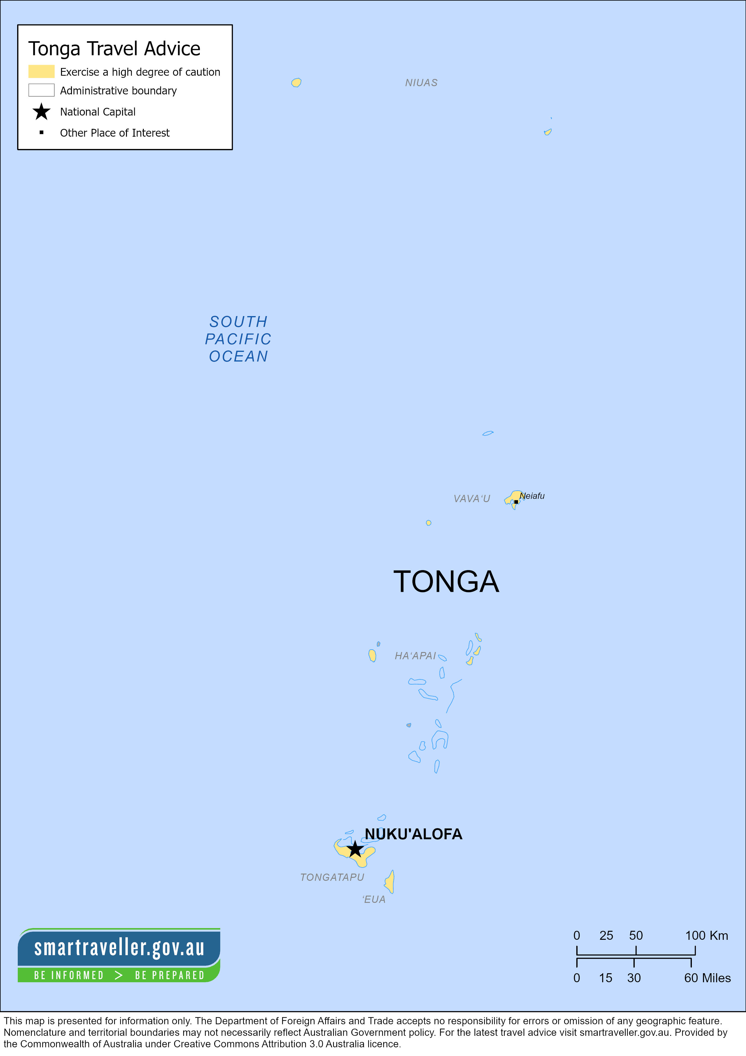 Tonga Travel Advice & Safety | Smartraveller