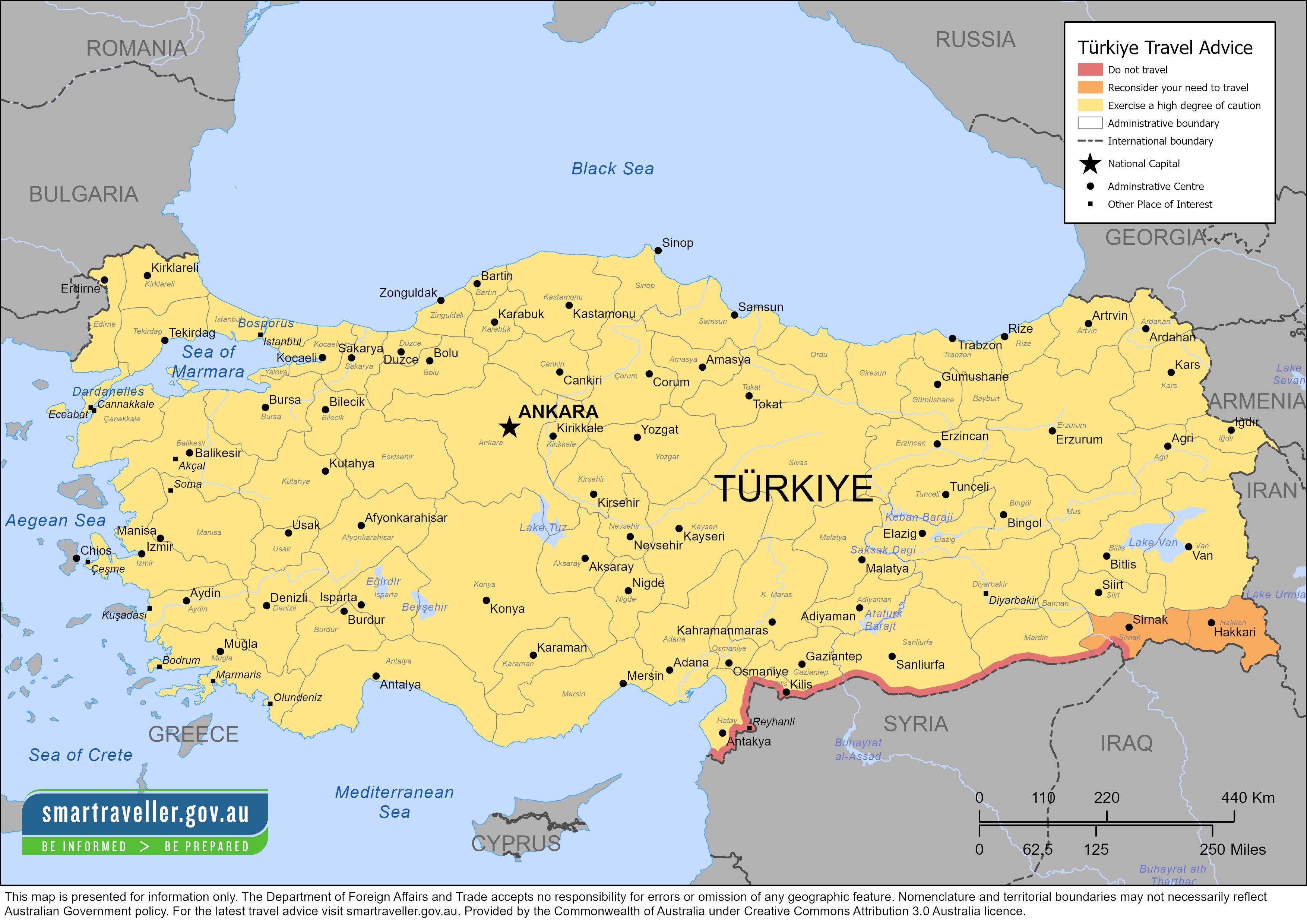 Türkiye Travel Advice & Safety | Smartraveller