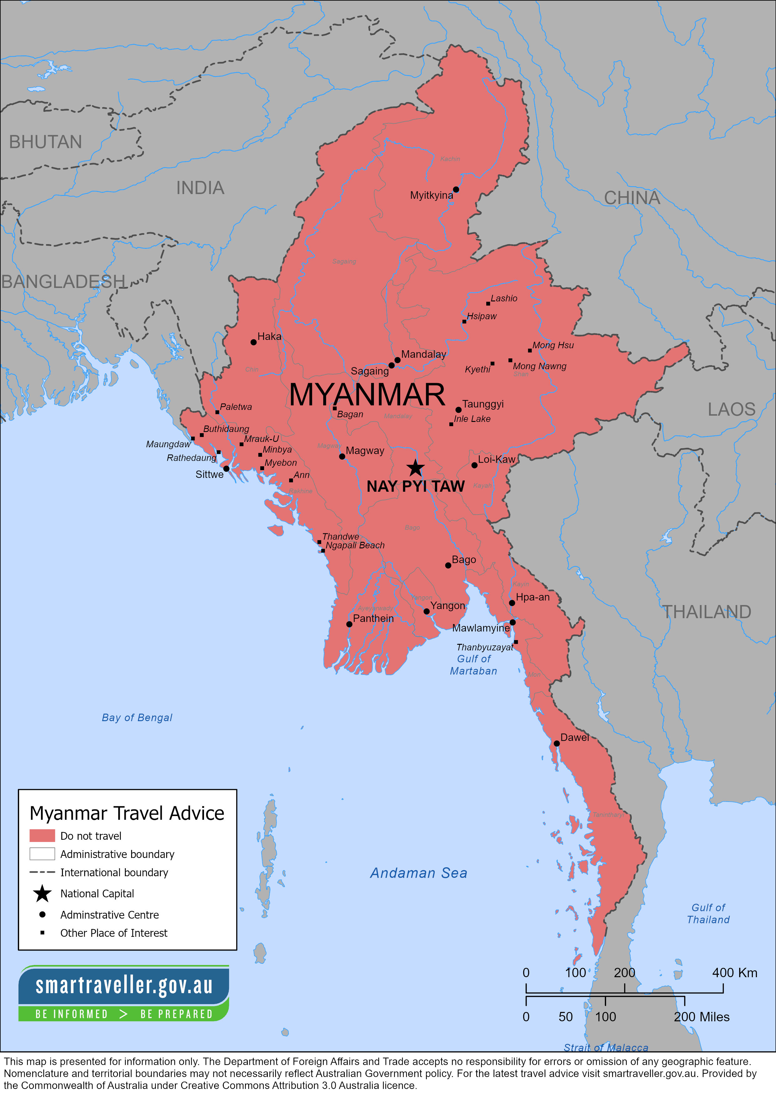 Myanmar Travel Advice & Safety | Smartraveller