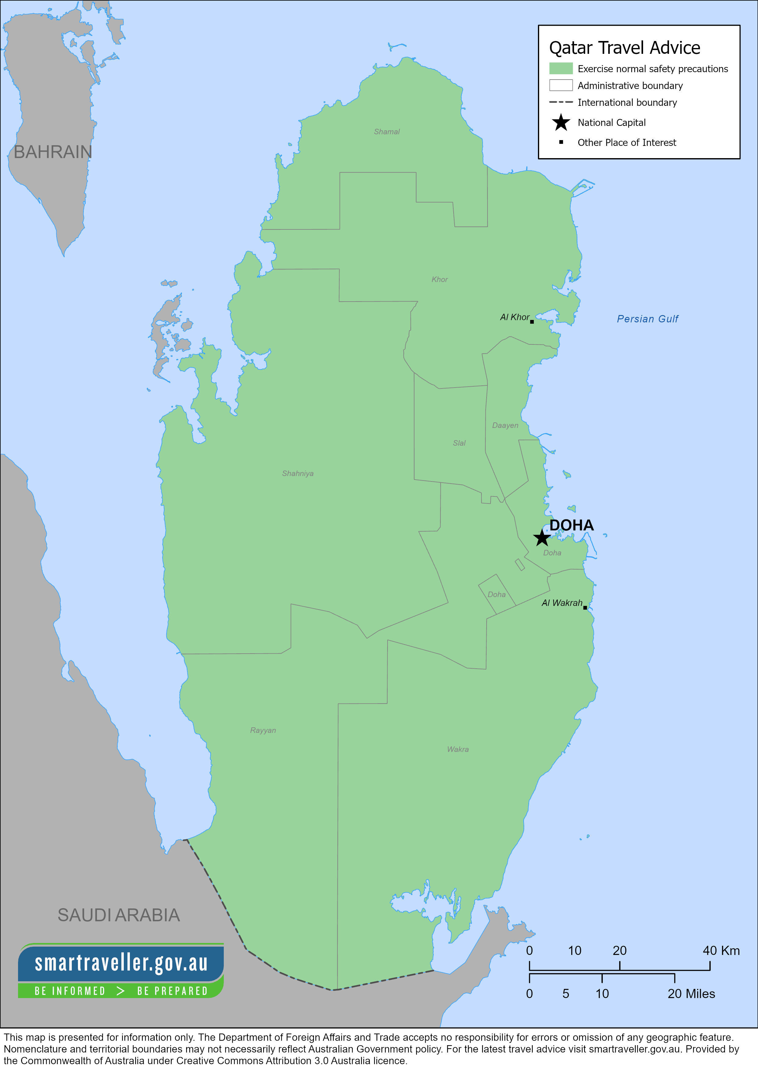 Qatar Travel Advice & Safety | Smartraveller