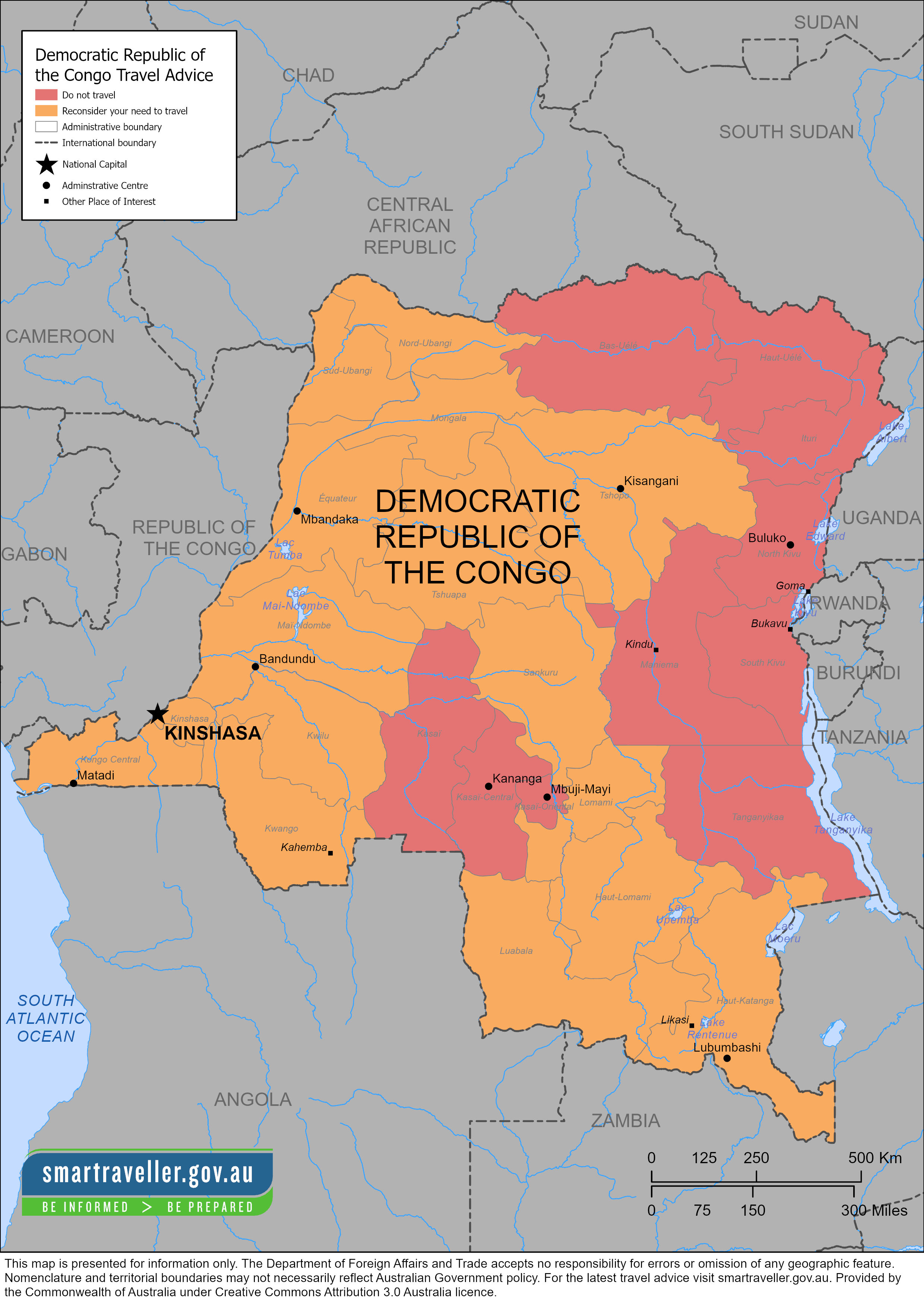 Democratic Republic of the Congo Travel Advice & Safety | Smartraveller