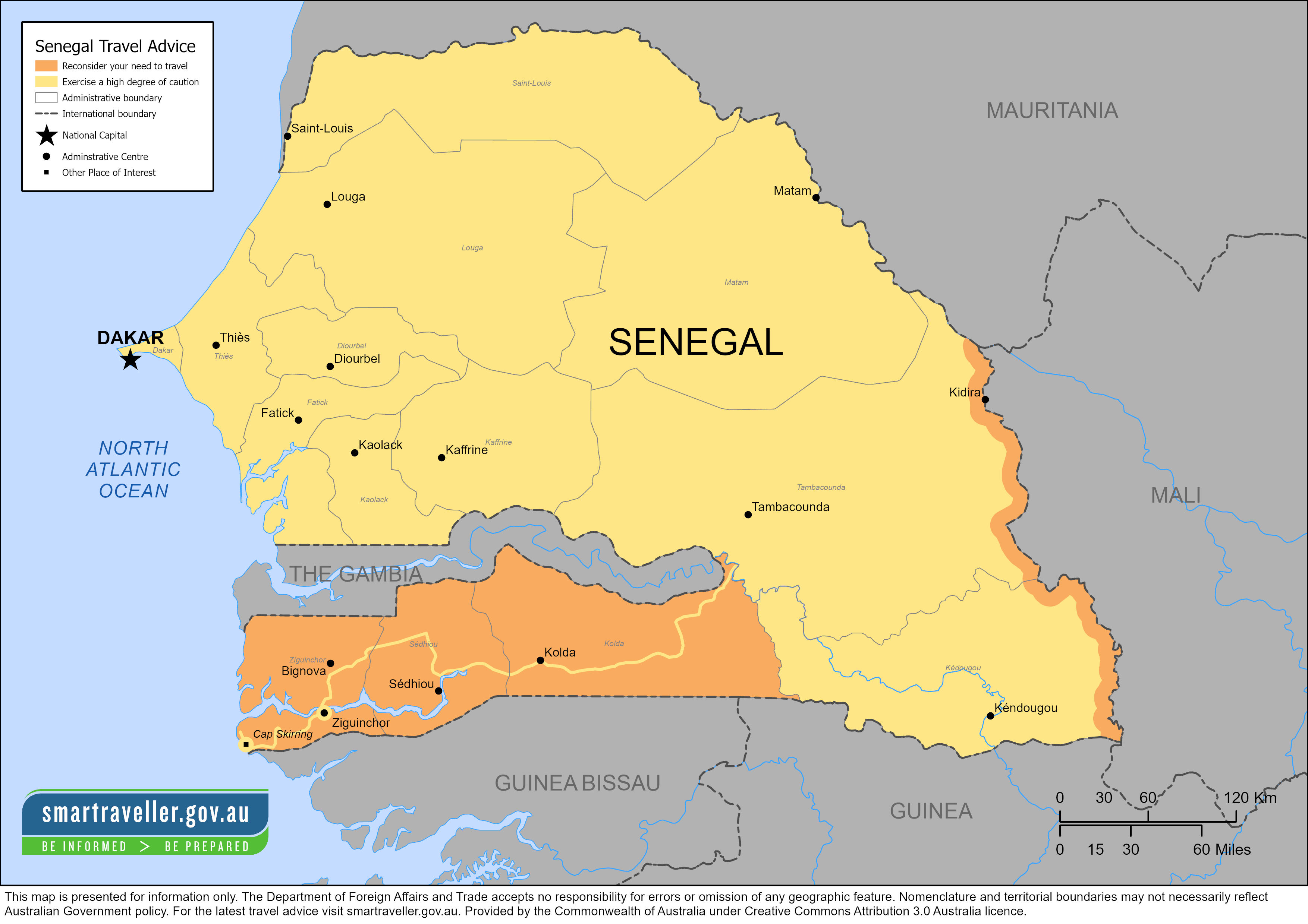 Senegal Travel Advice & Safety | Smartraveller