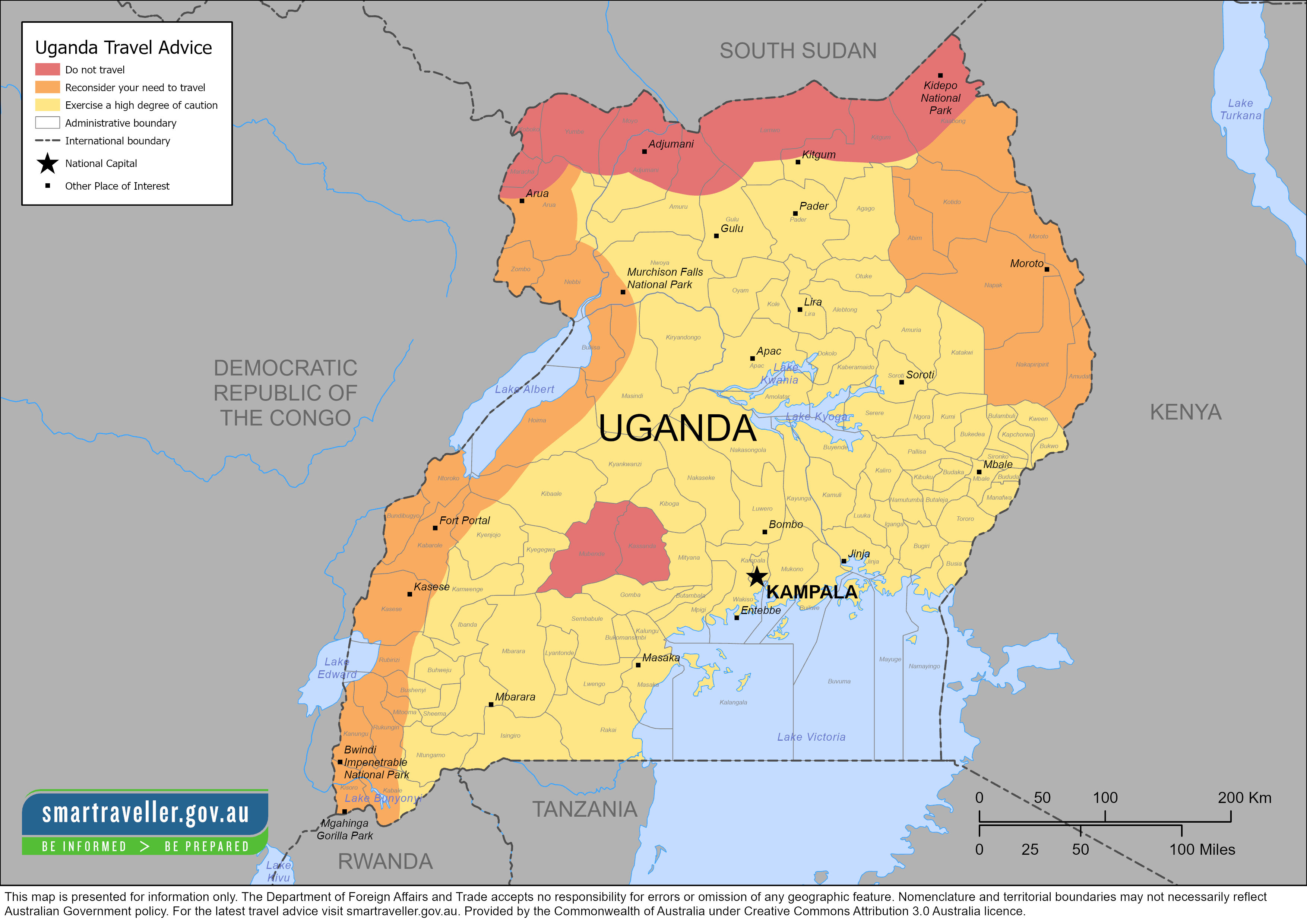 Uganda Travel Advice & Safety | Smartraveller